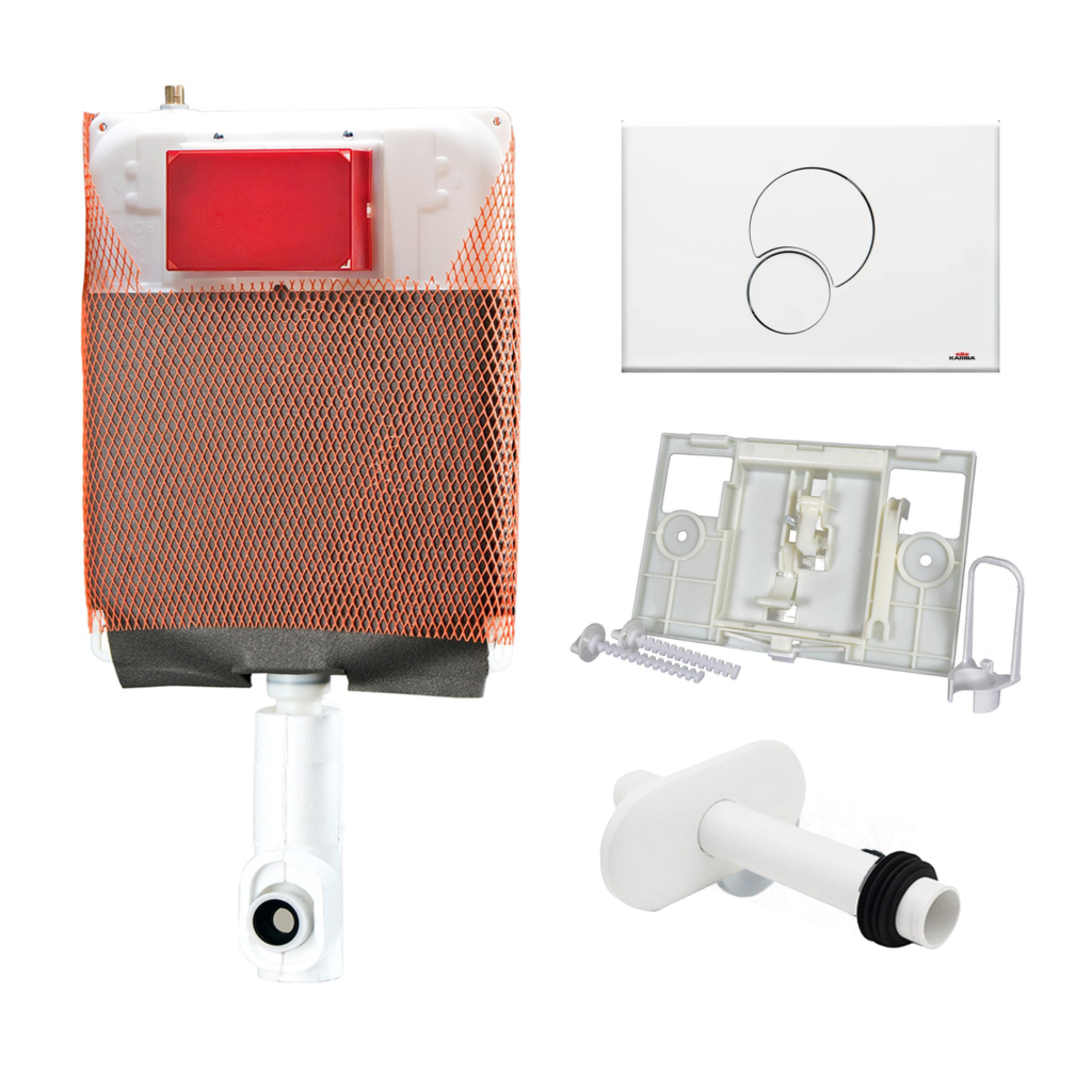 OFFERTA Cassetta Scarico WC Incasso COMPLETA Kariba Monolith 9.0